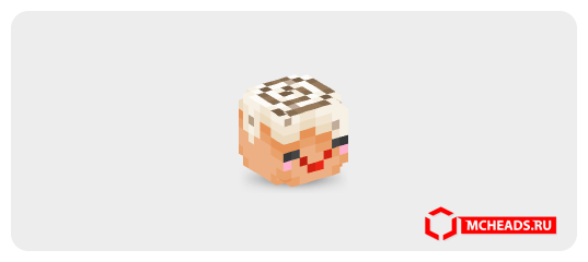 Squishmallows Chanel the Cinnamon Roll — Minecraft head