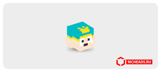 Eric Cartman — Minecraft head
