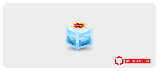 Ice Minion IX — Minecraft head