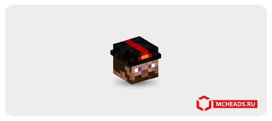 Firefighter Steve — 6429 — Minecraft head