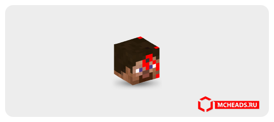Headshot Steve — Minecraft head