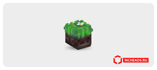 Dirt Golem — Minecraft head