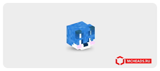Blue Fox — Minecraft head