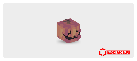 Carved Pumpkin — 92095 — Minecraft head