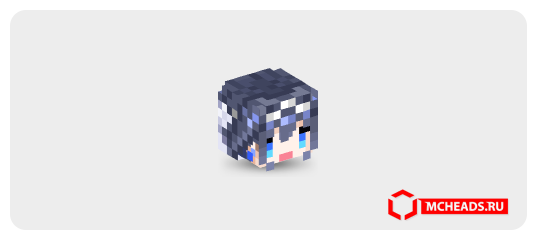 Ouro Kronii — Minecraft head