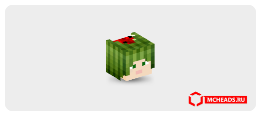 Alex In Melon — Minecraft head
