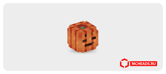 Expressionless Pumpkin — Minecraft head