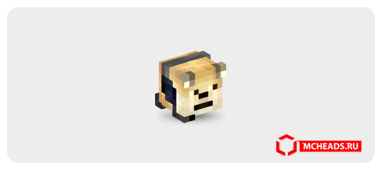 Gamer Doge — Minecraft head