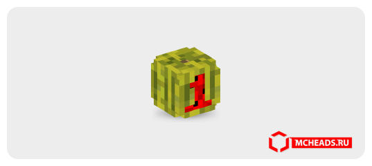 Watermelon 1 — Minecraft head