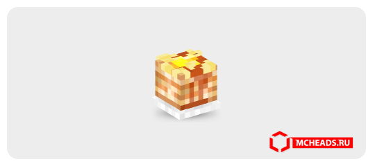 Pancakes with Bananas — Minecraft head