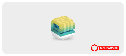 Blue Cheese Goblin Omlette — Minecraft head