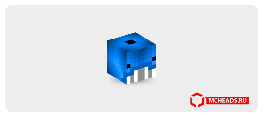 Blue Whale — 6006 — Minecraft head