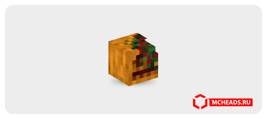 Rotten Pumpkin — Minecraft head