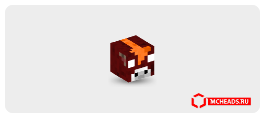 Nether Mooshroom — Minecraft head