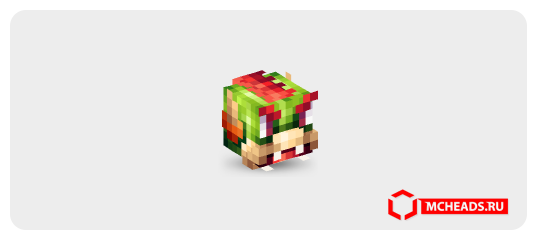 Bowser — 3740 — Minecraft head