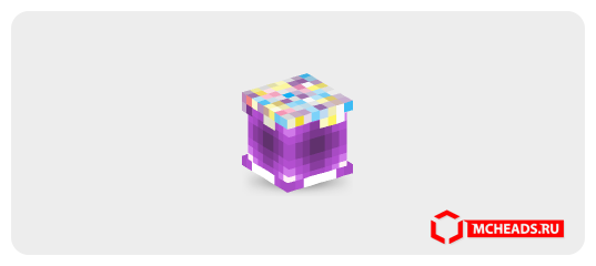Grimace Shake — Minecraft head