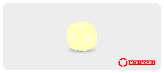 Billiard Ball (white) — Minecraft head