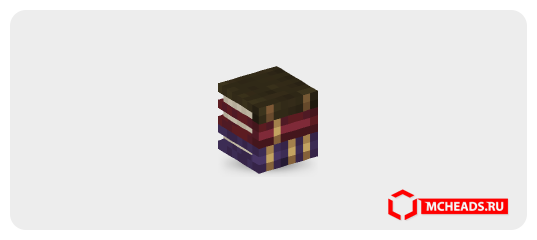 Books — 2975 — Minecraft head