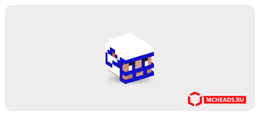 Baseball Player — Minecraft head