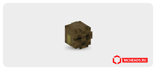 Dirt Monster — 6306 — Minecraft head