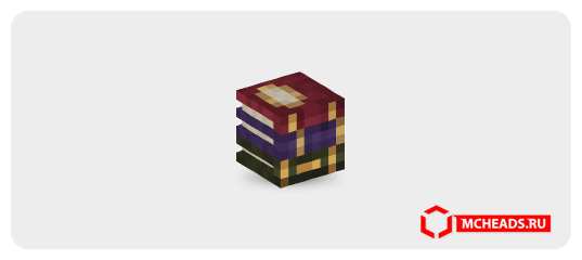 Books — 3008 — Minecraft head