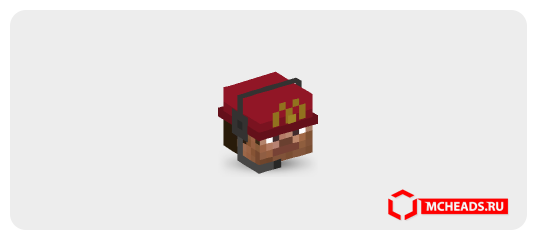 McDonald's Steve — Minecraft head