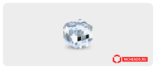 Snow Skeleton — Minecraft head
