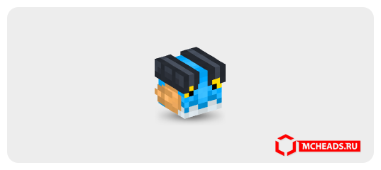 Swampert (#260) — 13858 — Minecraft head