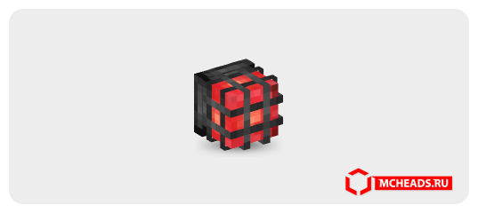 Warning Lamp — Minecraft head