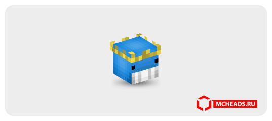 Whale King — Minecraft head