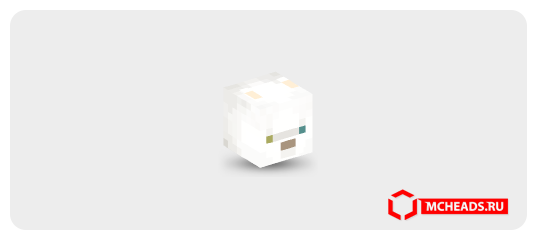 White Cat — Minecraft head