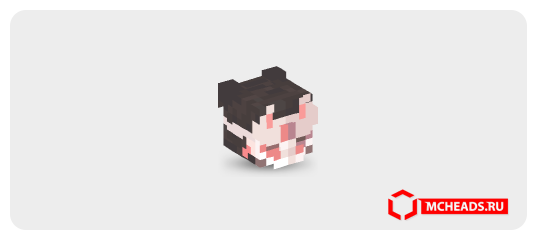 Девушка в маске Кицунэ — 98742 — Голова Майнкрафт