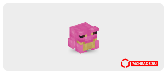 Frog (pink) — 87932 — Minecraft head