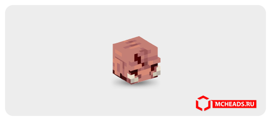 Bloody Pig — Minecraft head