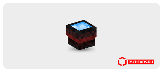 Water Bucket — 1684 — Minecraft head