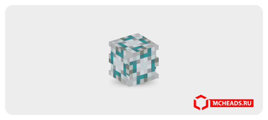 Glazed Terracotta (light gray) — 8258 — Minecraft head