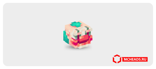 Clown — Minecraft head