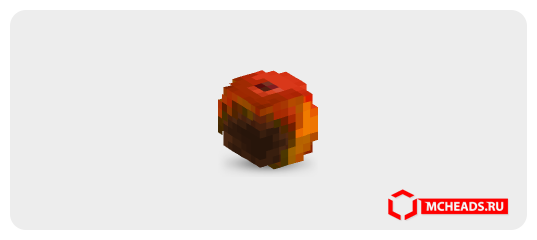Rotten Apple — Minecraft head