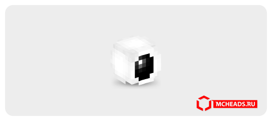 Cartoon Eye — Minecraft head