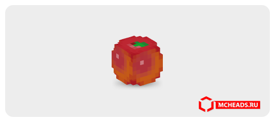 Apple — 4982 — Minecraft head