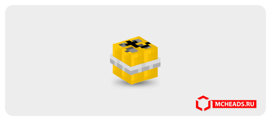 TNT (yellow) — 11564 — Minecraft head