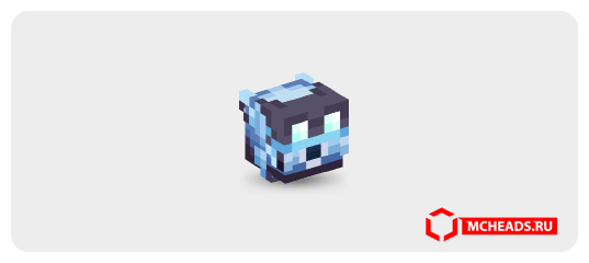 Ice Titan Dragon — Minecraft head