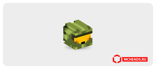 Master Chief — 14381 — Minecraft head