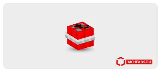 TNT (red) — Minecraft head