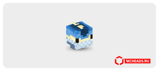 Yellowfin Tuna — Minecraft head