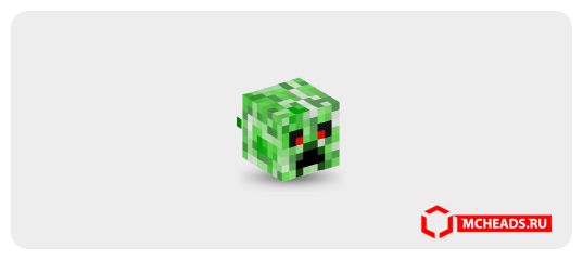 Evil Creeper — 28176 — Minecraft head