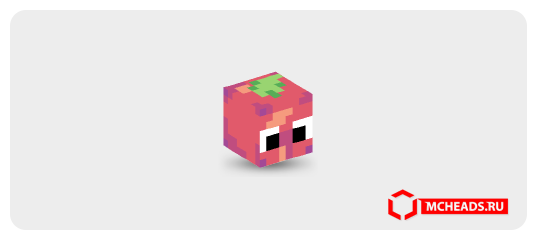 Red Pikmin — 64005 — Minecraft head