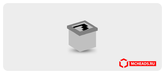 Minesweeper 7 Tile — Minecraft head