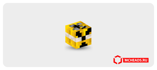 Nuclear TNT — Minecraft head