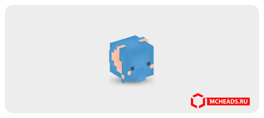 Blue Elephant — 11435 — Minecraft head